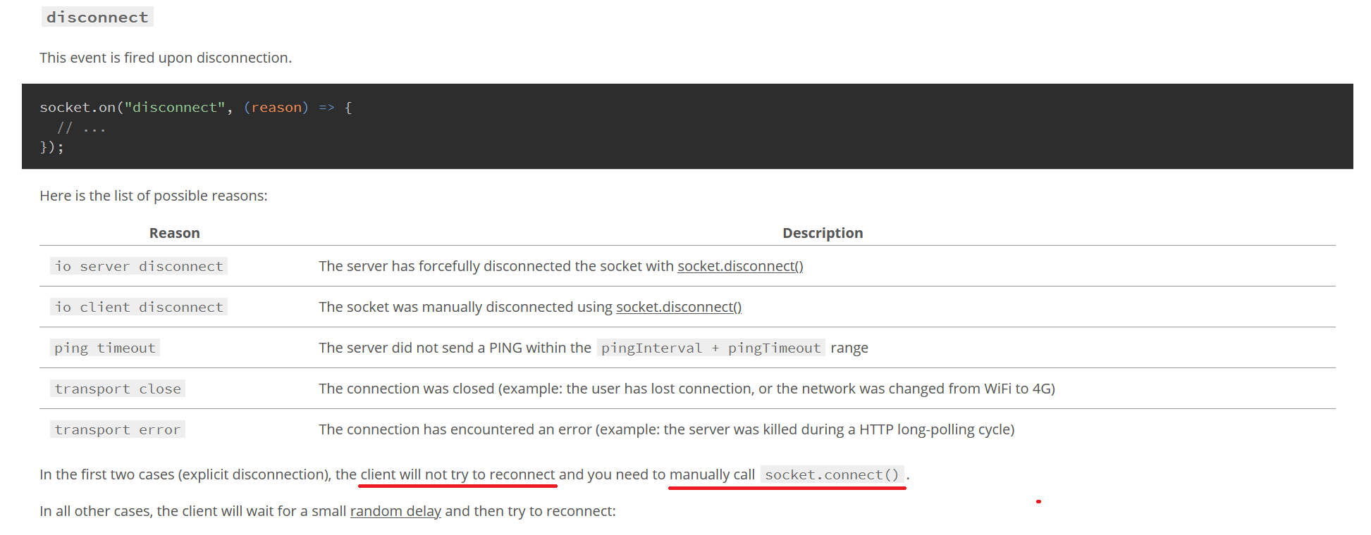 Reconnection after explicit disconnection · Issue #173 · doghappy/socket.io-client-csharp · GitHub