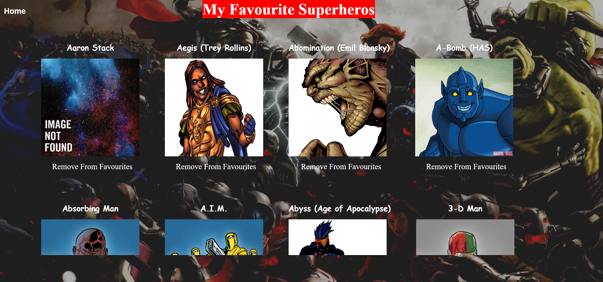 GitHub - Hrithik95/Superhero-Hunter