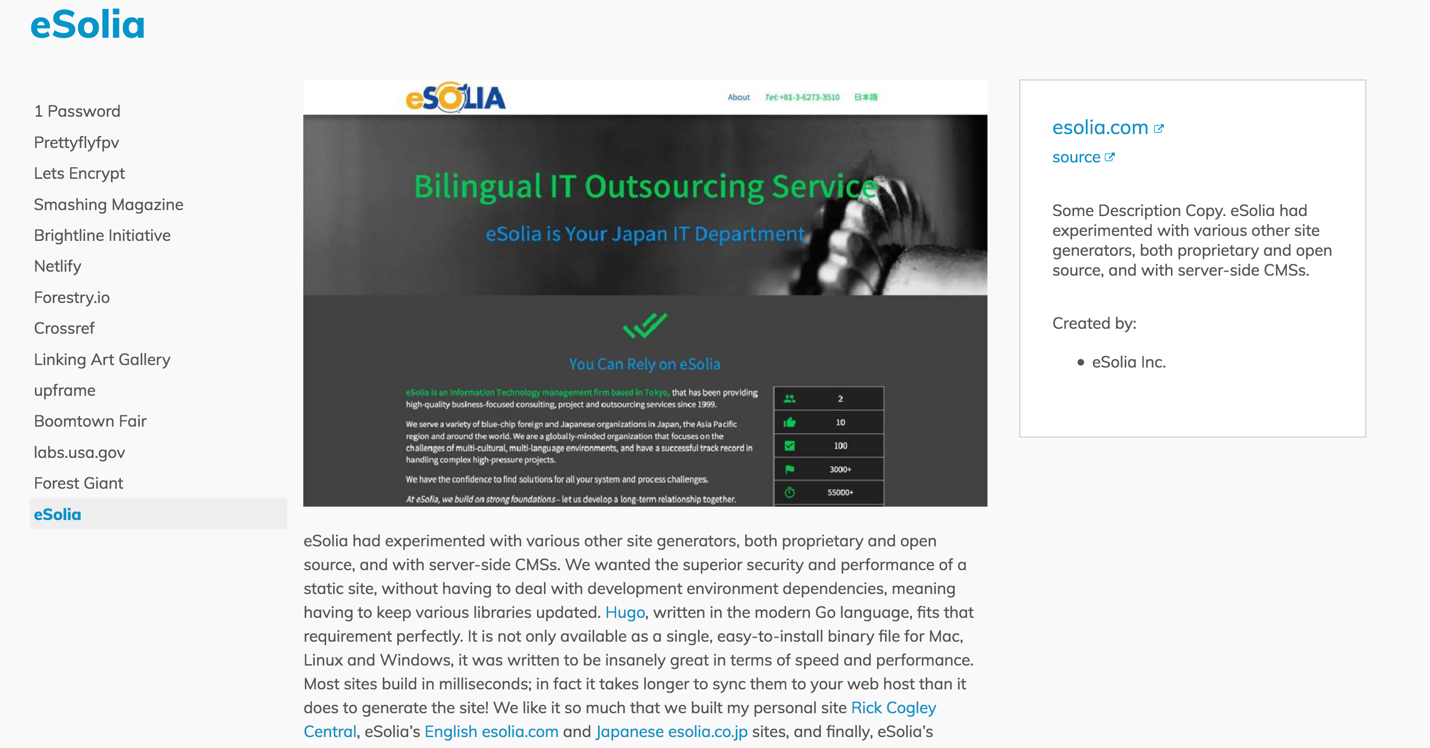 Add Showcase · Issue #322 · gohugoio/hugoDocs · GitHub