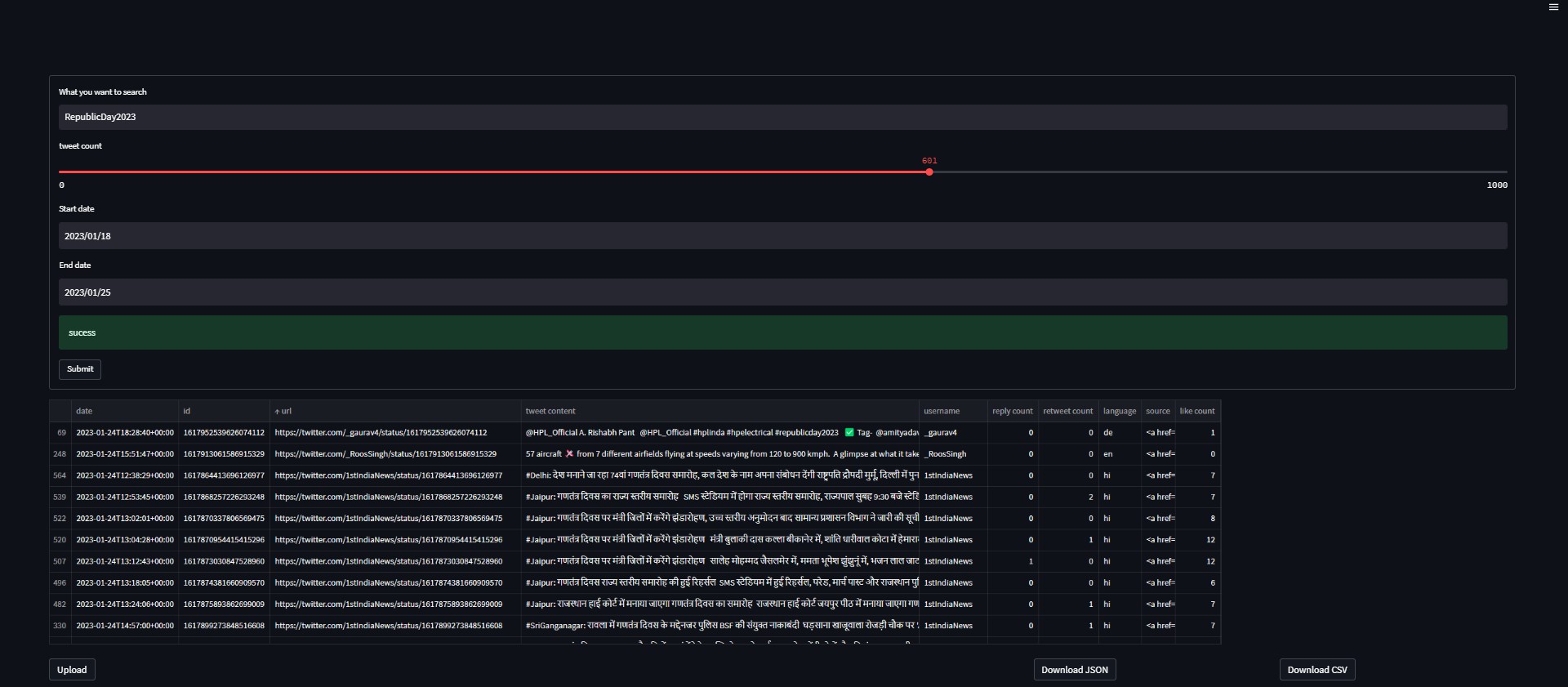 GitHub - kesavan1994/tweeter-scraper
