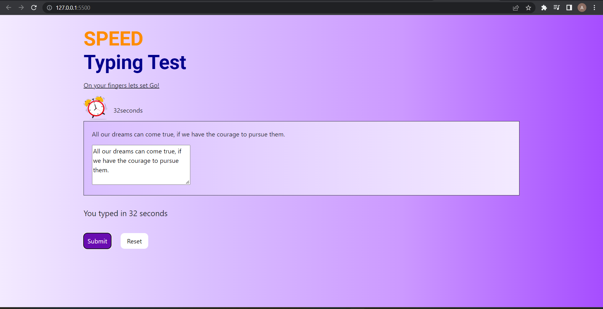 Github A Coder Guyyspeed Typing Test