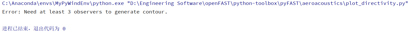 Plotdirectivitypy Included In Aeroacoustics Subpackage Of Python Toolbox Cant Run Properly 