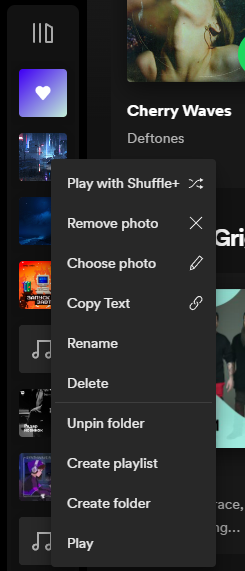 GitHub - SunsetTechuila/imaged-folders: Spicetify extension that adds ability to add images to ...