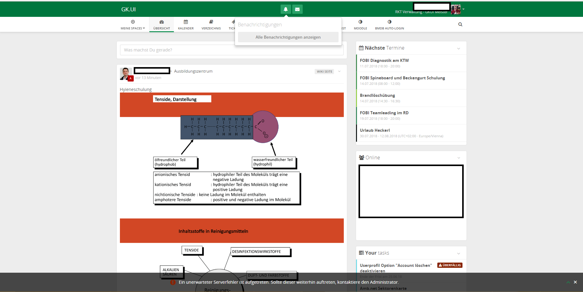 Errors with the Notifications · Issue #3194 · humhub/humhub · GitHub