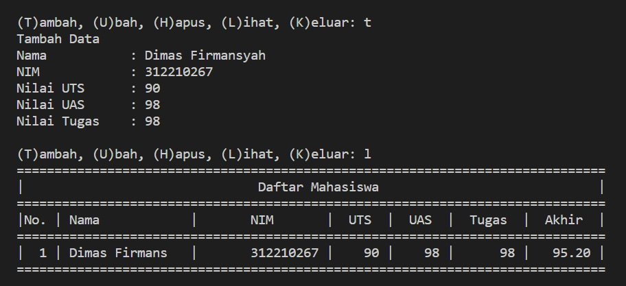 GitHub - DimasF3009/praktikum7
