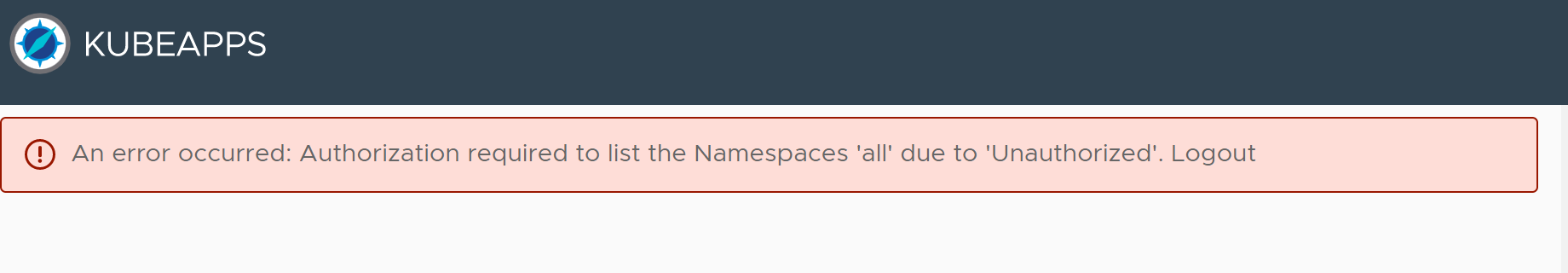 Handle authentication errors in grpc calls · Issue #5295 · vmware-tanzu/kubeapps · GitHub