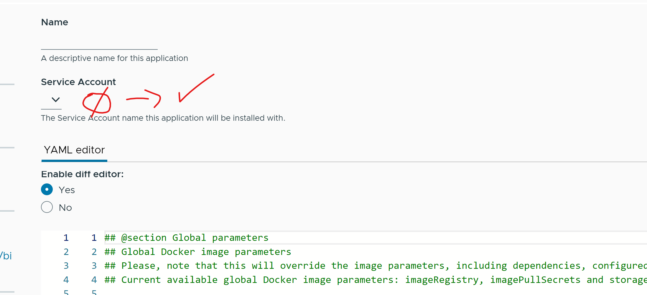Deploy Package Form Service Account Selection Should Be Optional · Issue 5522 · Vmware Tanzu 