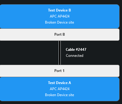 Deleting device with cable connected leaves cable with only one side terminated · Issue #9778 ...
