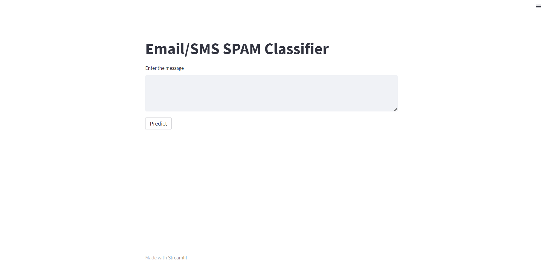GitHub - AkarshanGupta/sms-spam-detection