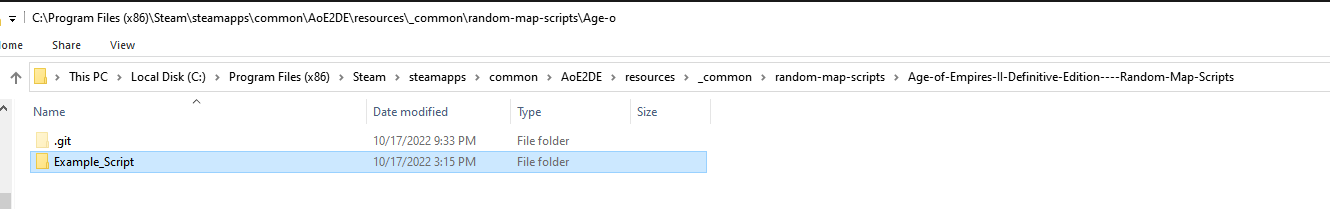 Github Huehuecoyotl22alchemy Aoe Community Random Map Scripts Public Location Of Random Map