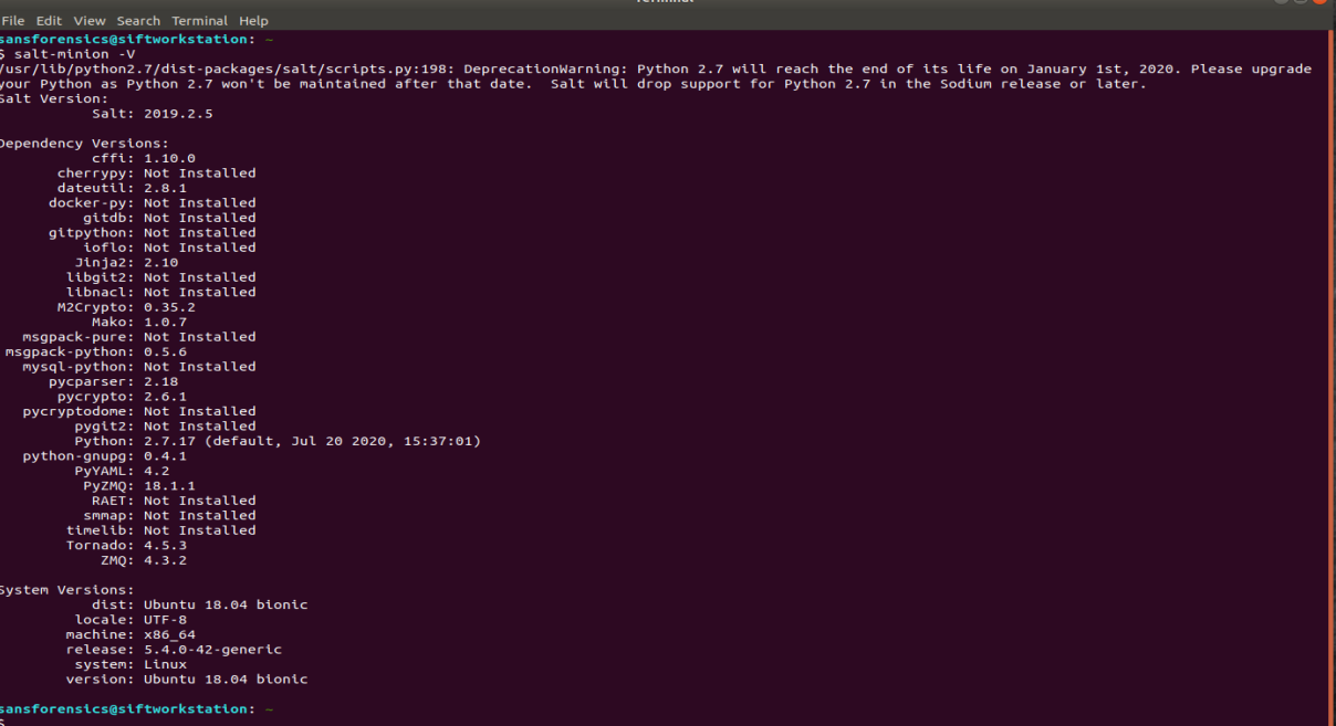 Error during Manual Install · Issue #471 · teamdfir/sift · GitHub