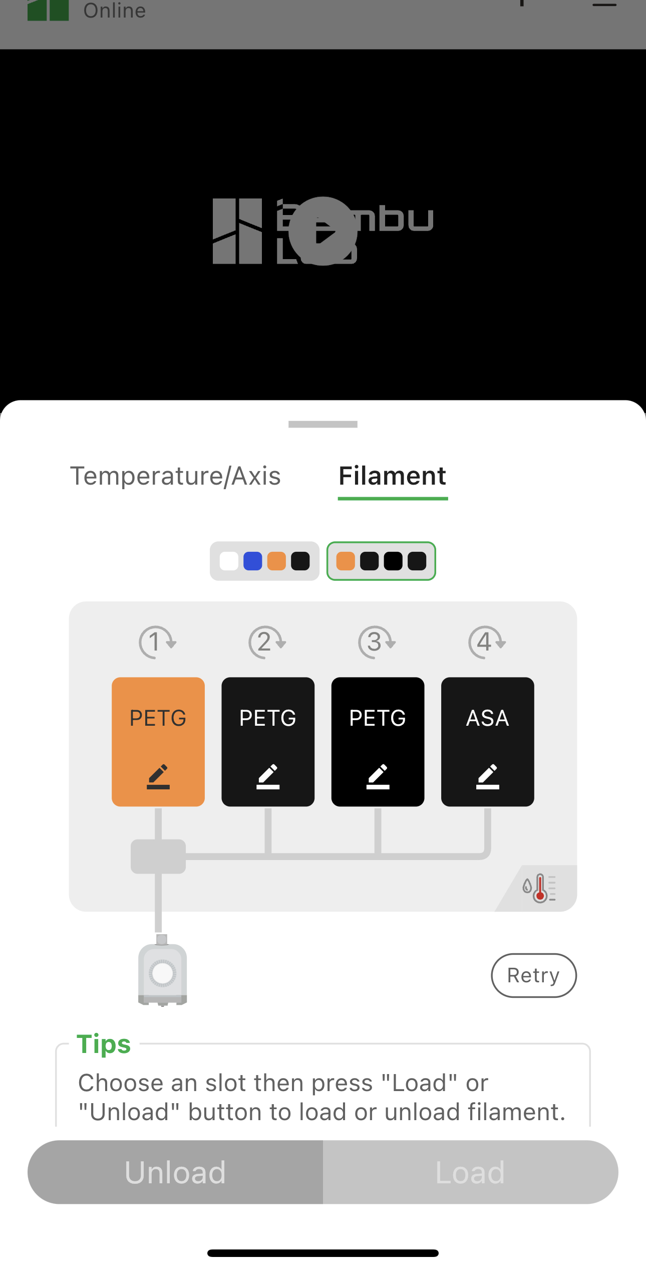 Humidity indicator is in the app red · Issue #86 · bambulab/Bambu-Handy ...