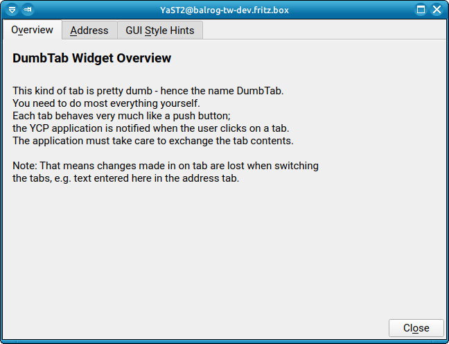 Make Qt tabs looks great again · Issue #20 · libyui/libyui · GitHub