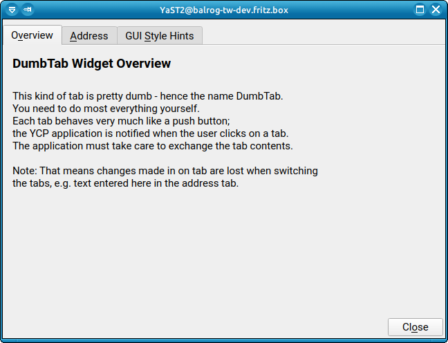 Make Qt tabs looks great again · Issue #20 · libyui/libyui · GitHub