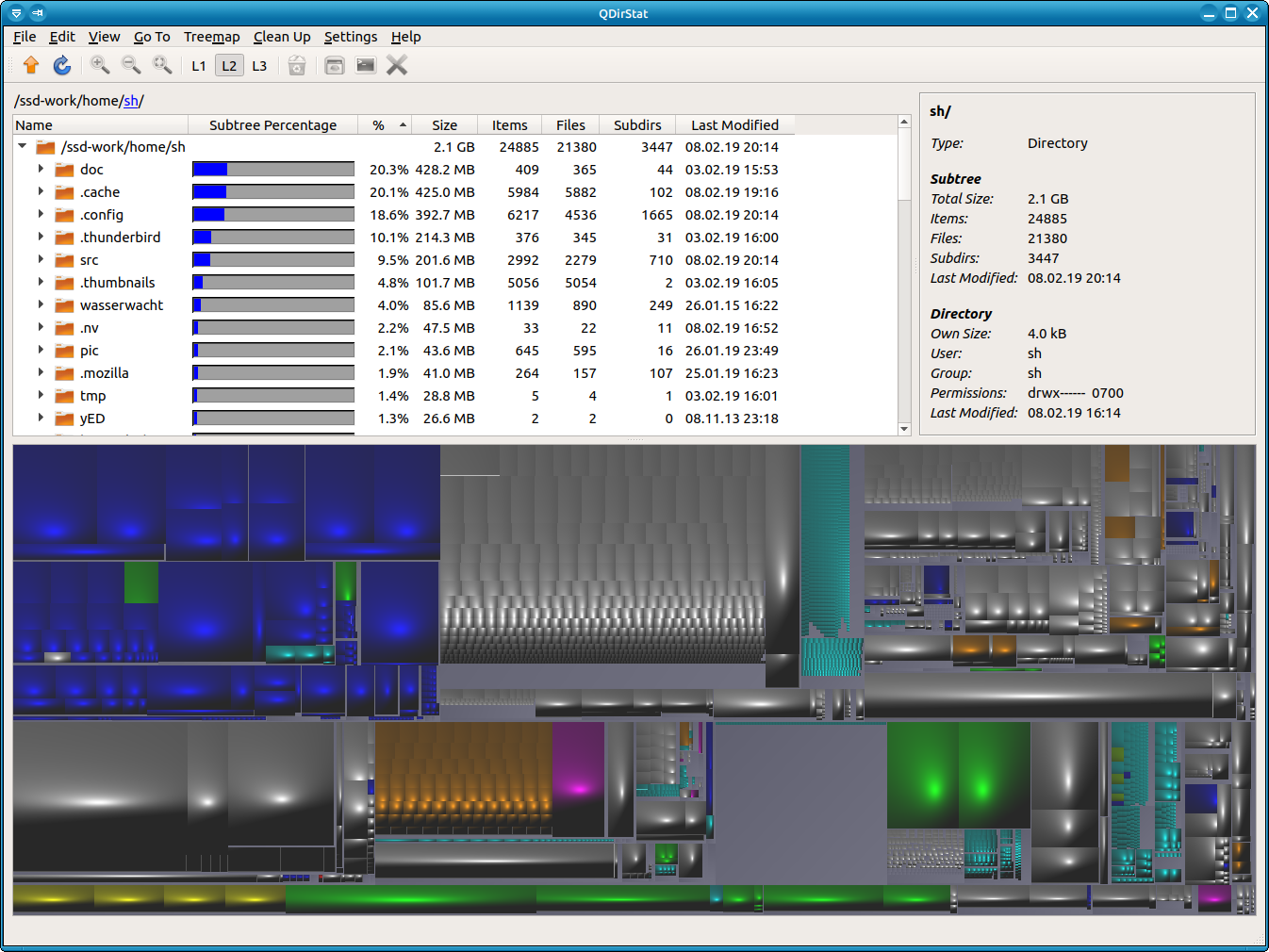 Filter / Show / Hide file types in treemap · Issue #92 · shundhammer ...