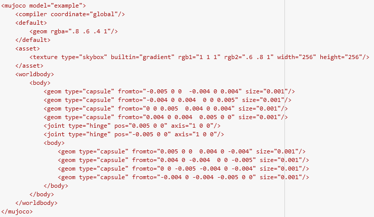 How to connect two bodies using two joints · Issue #519 · google-deepmind/mujoco · GitHub