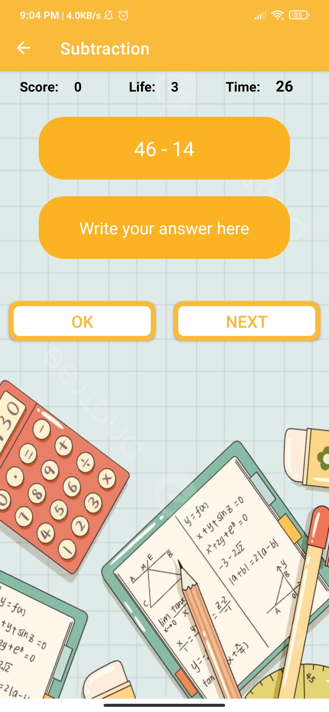 GitHub - SwapnilMukherjee10/Mathstermind: A maths quiz app