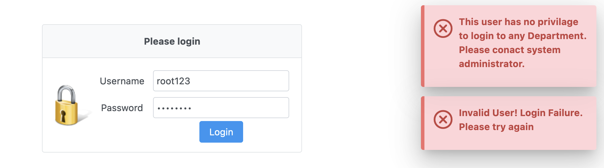 Unable to login with new user · Issue #457 · hmislk/hmis · GitHub
