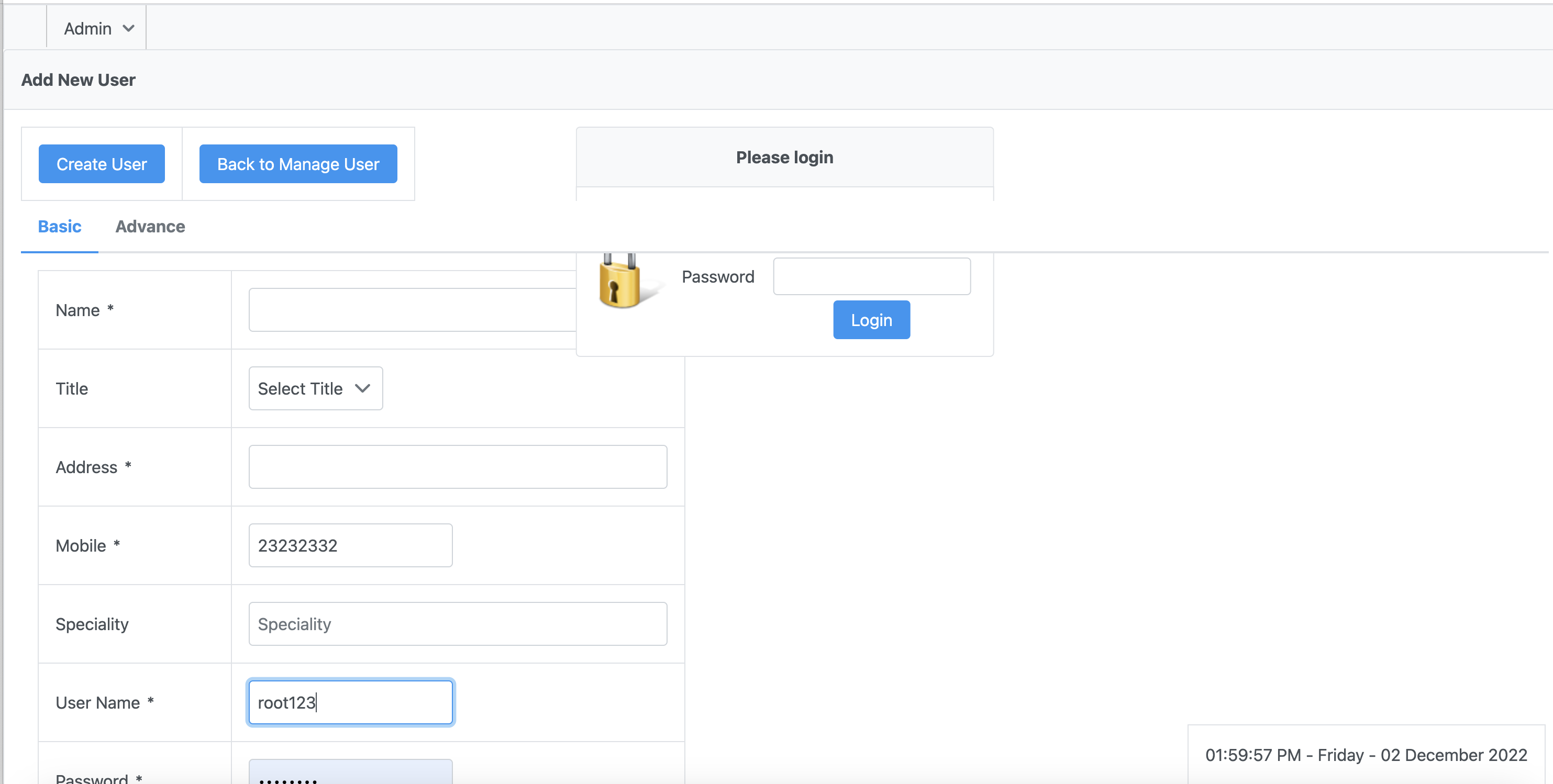 Unable to login with new user · Issue #457 · hmislk/hmis · GitHub