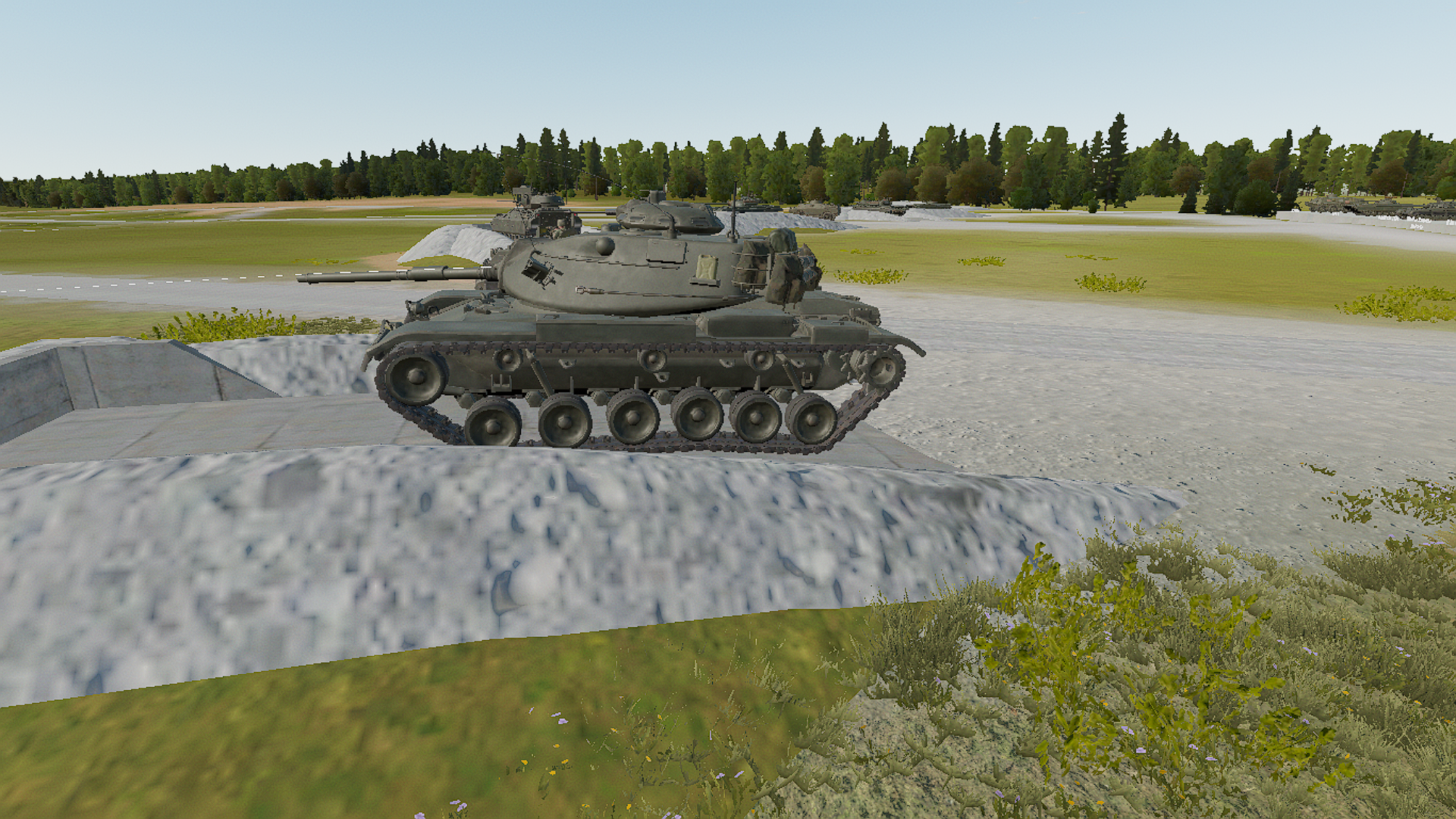 M60A3 TTS coaxial MG hitting the main gun barrel. · Issue #113 ...