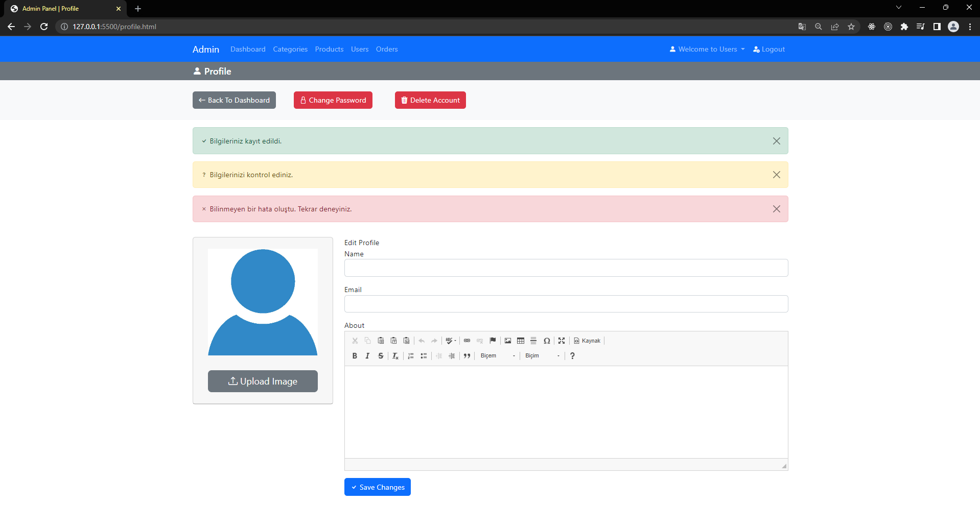 GitHub - eren-smsekk/15-Admin-Dashboard-Theme GitHub - eren-smsekk/15-Admin-Dashboard-Theme