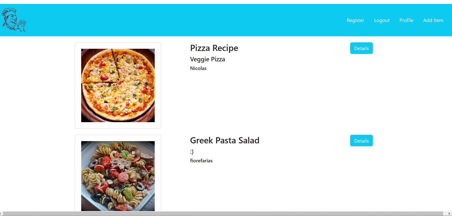 GitHub - Dorelis26/My-recipes-: Django web page were everyone can share ...