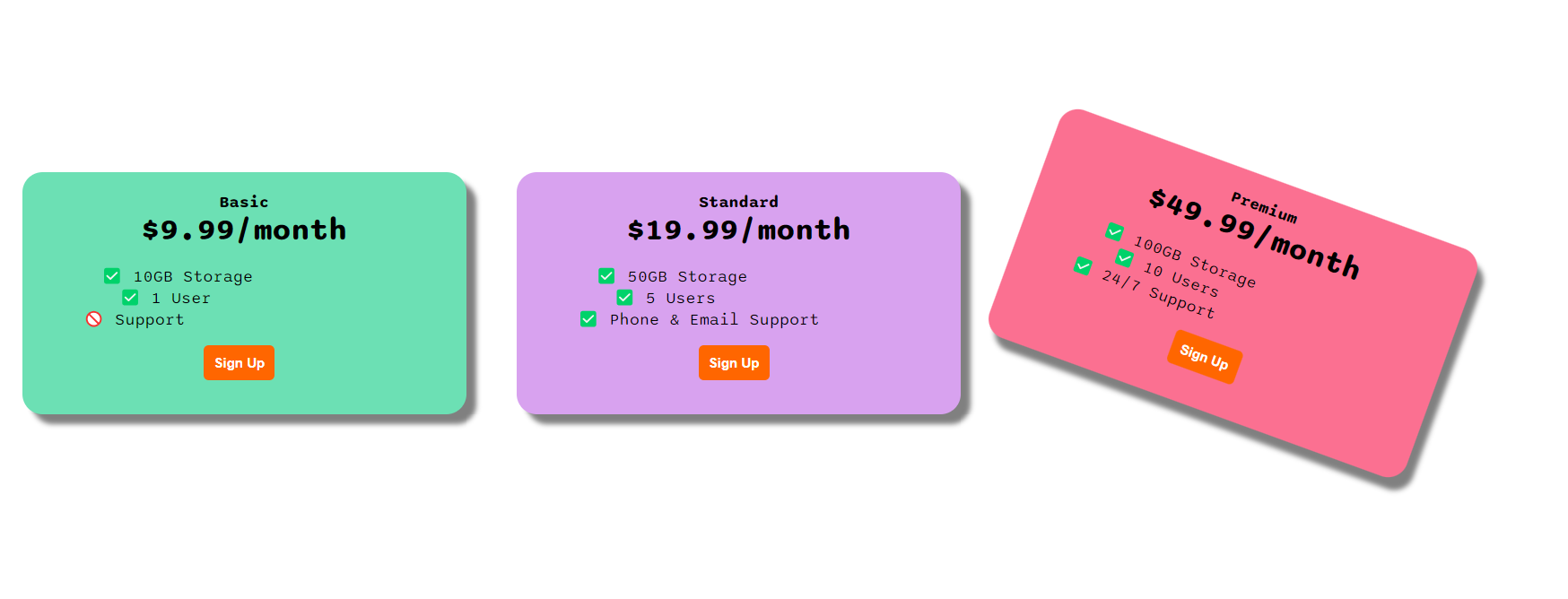 GitHub - Dorelis26/pricing-table: an HTML and CSS pricing table