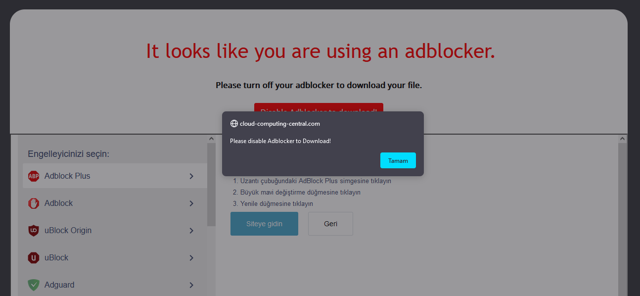 Cloud Computing Detection · Issue 15670 · Ublockoriginuassets · Github