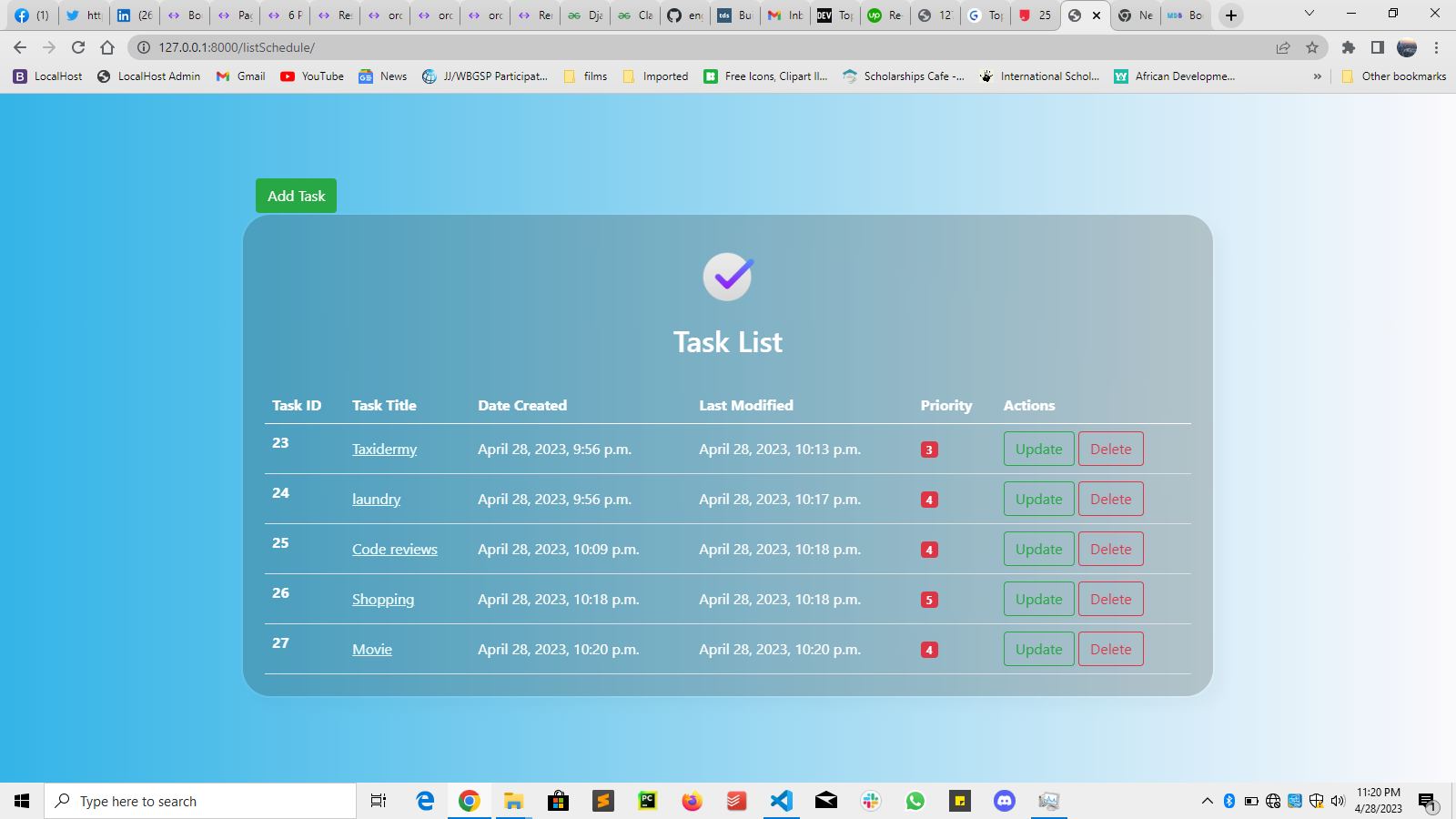GitHub - engraya/Task-Master: A functional Task/Todo web Application built using Django biult-in ...
