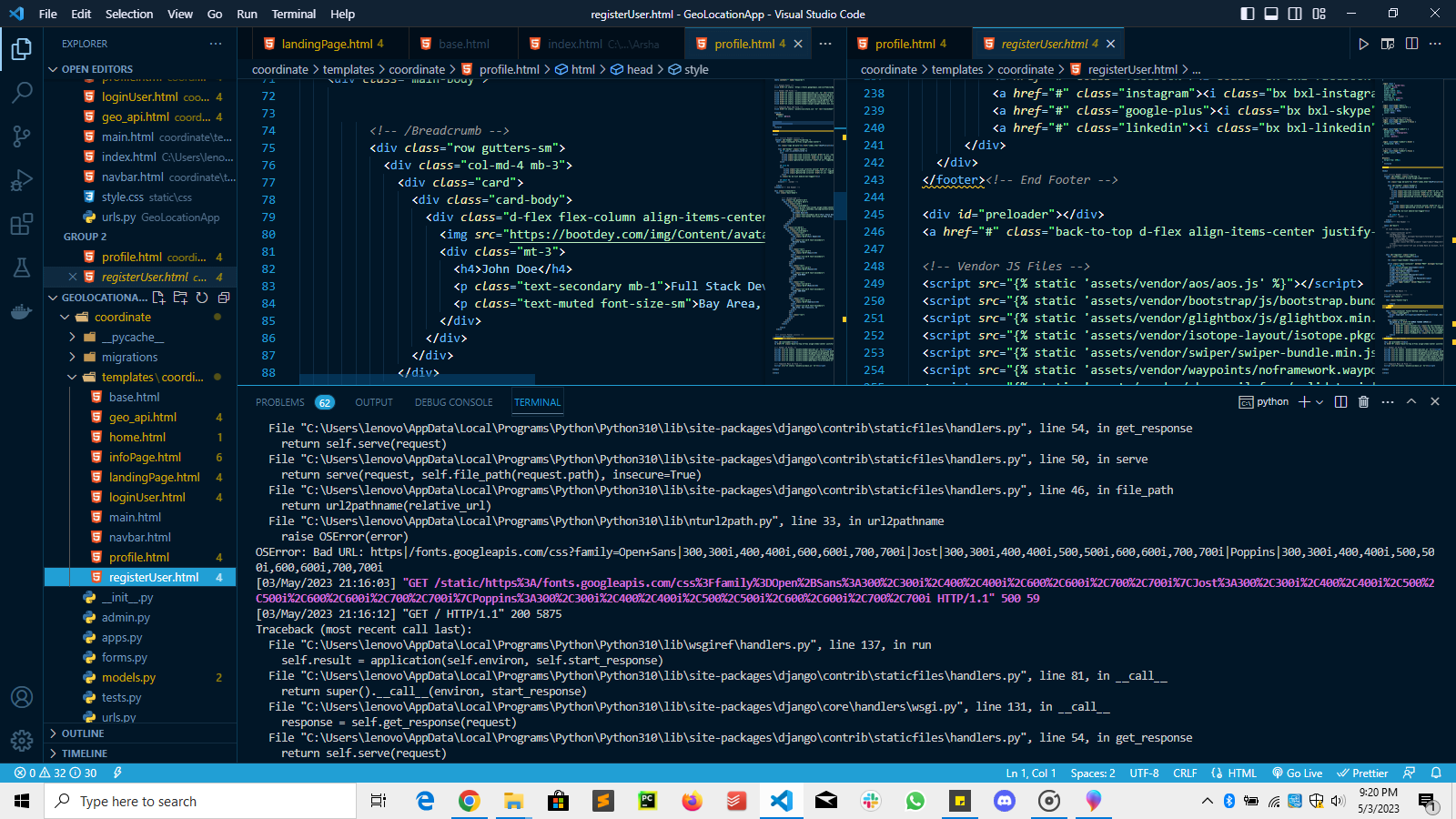 GitHub - engraya/GeoPro-Location-App: Generate your geological Data with the use of IP-API and ...