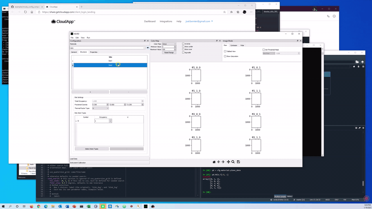 Site editor in structure tab not accepting coord modifications · Issue #711 · HEXRD/hexrdgui ...
