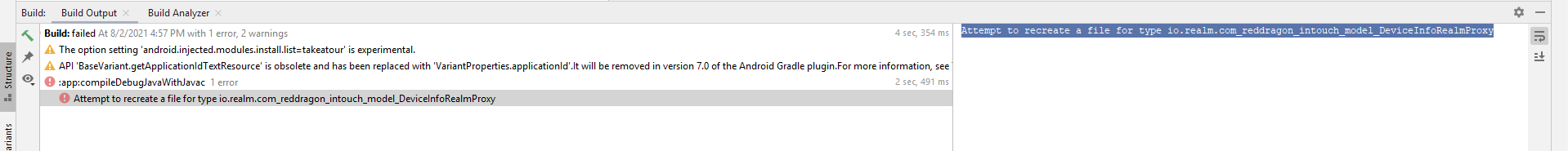 Realm Plugin Incorrectly Causes Error In Compiledebugjavawithjavac Gradle Task · Issue 7532 7120