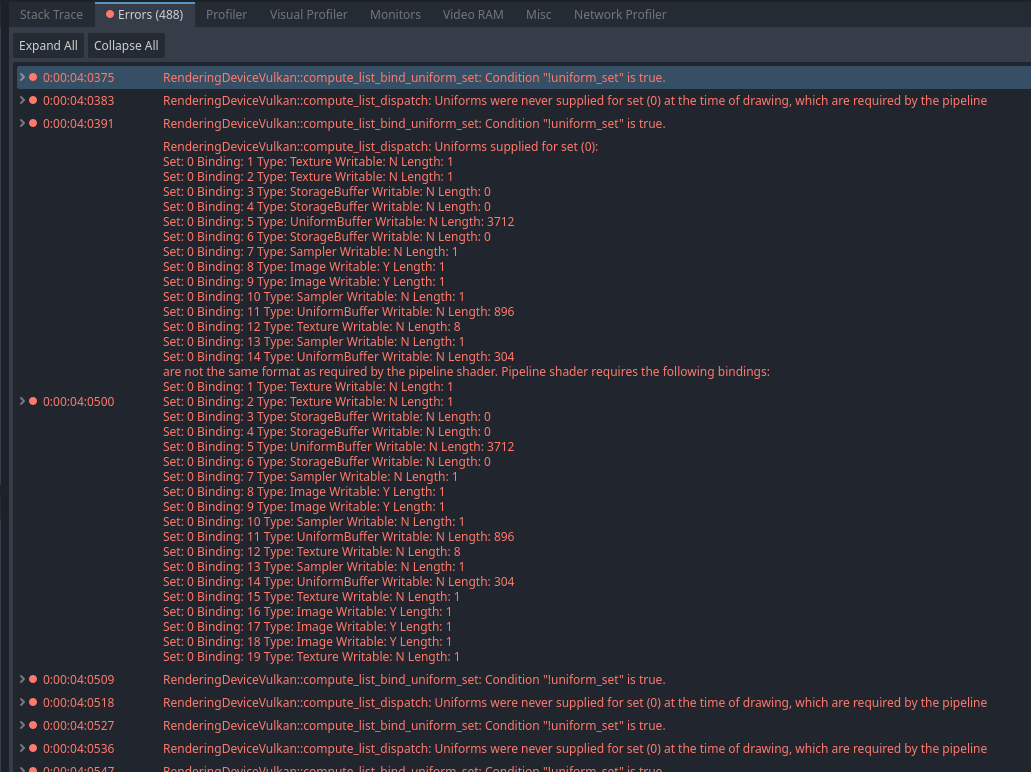 Changing between scenes that use volumetric fog causes unending error spam · Issue #77515 ...