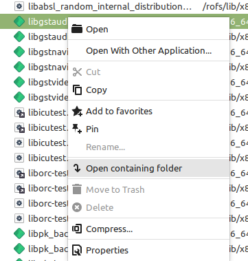 Search folders are not kept intact while they are part of the navigation history. (plus ...
