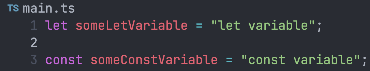 different token color for constant variables (just like vscode) · Issue ...