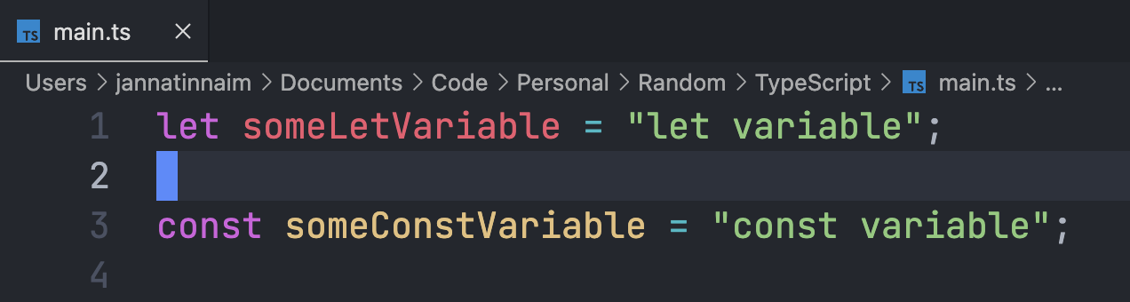 different token color for constant variables (just like vscode) · Issue #162 · olimorris ...