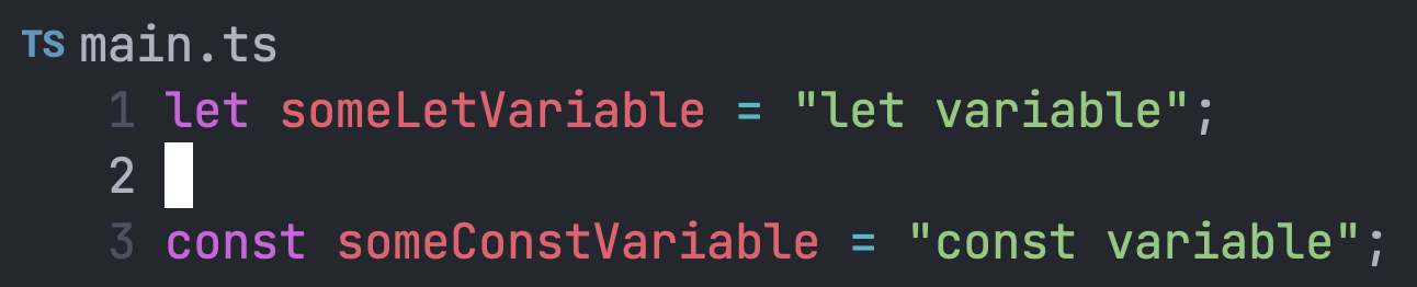 distinction between const and let variables in javascript and typescript files · Issue #4434 ...