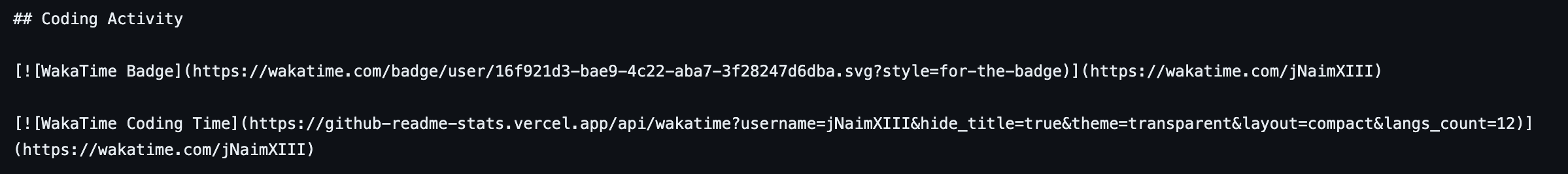 Wakatime Card Stopped Working Suddenly · Issue 2671 · Anuraghazra Github Readme Stats · Github