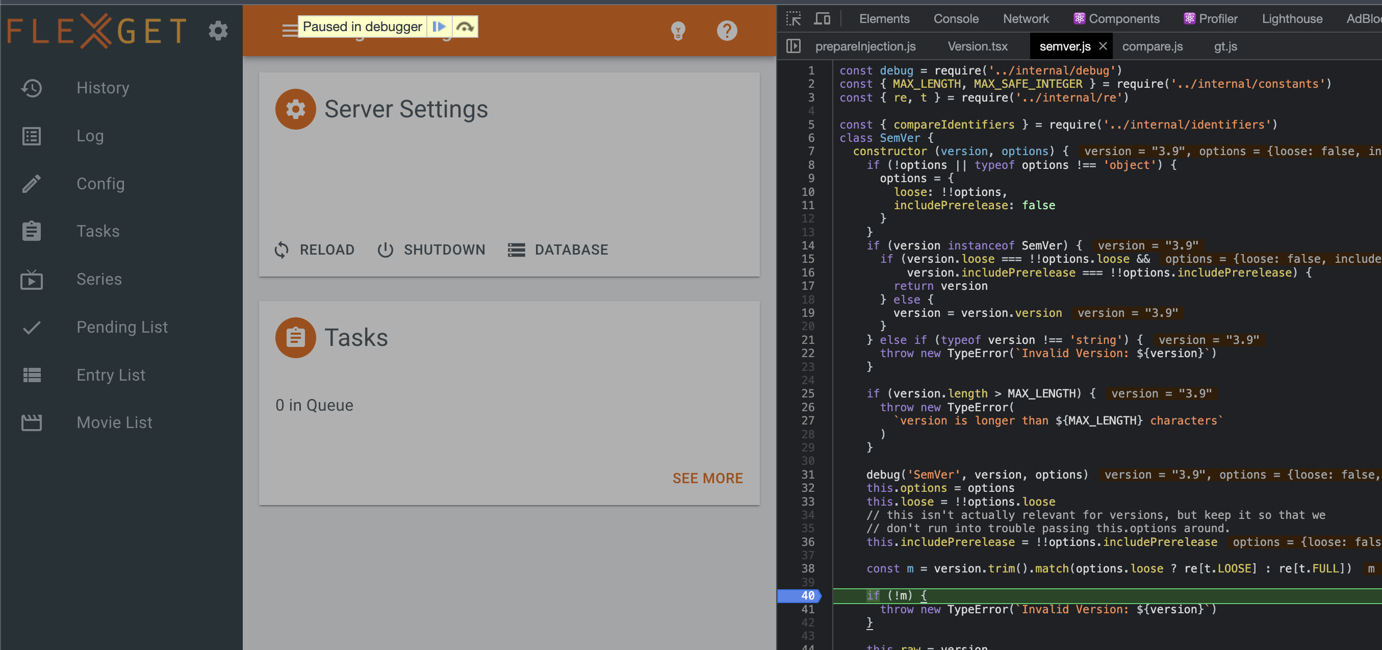 Version 39 Release Causes Web Ui To Render Blank Due To Semver Check Failing · Issue 182