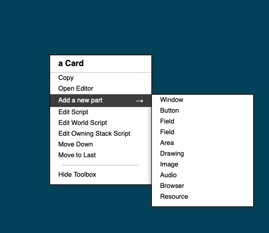 Context editor displays "field" 2x on cards · Issue #83 · dkrasner/Simpletalk · GitHub