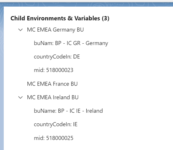[BUG] Child Env component now lists ALL other environments · Issue #145 · Accenture/sfmc ...
