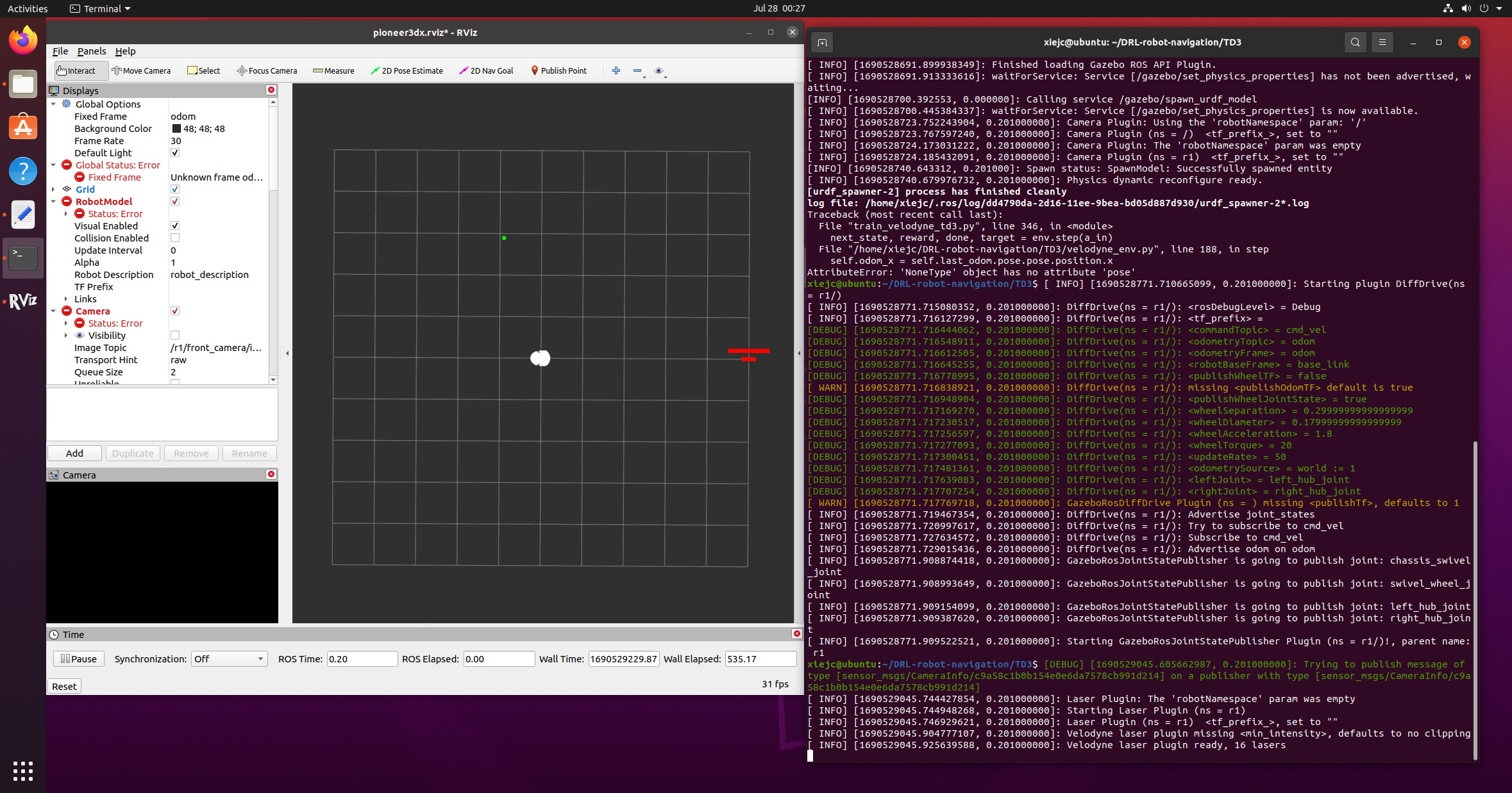 Problems With The Training Process · Issue 72 · Reiniscimursdrl Robot Navigation · Github