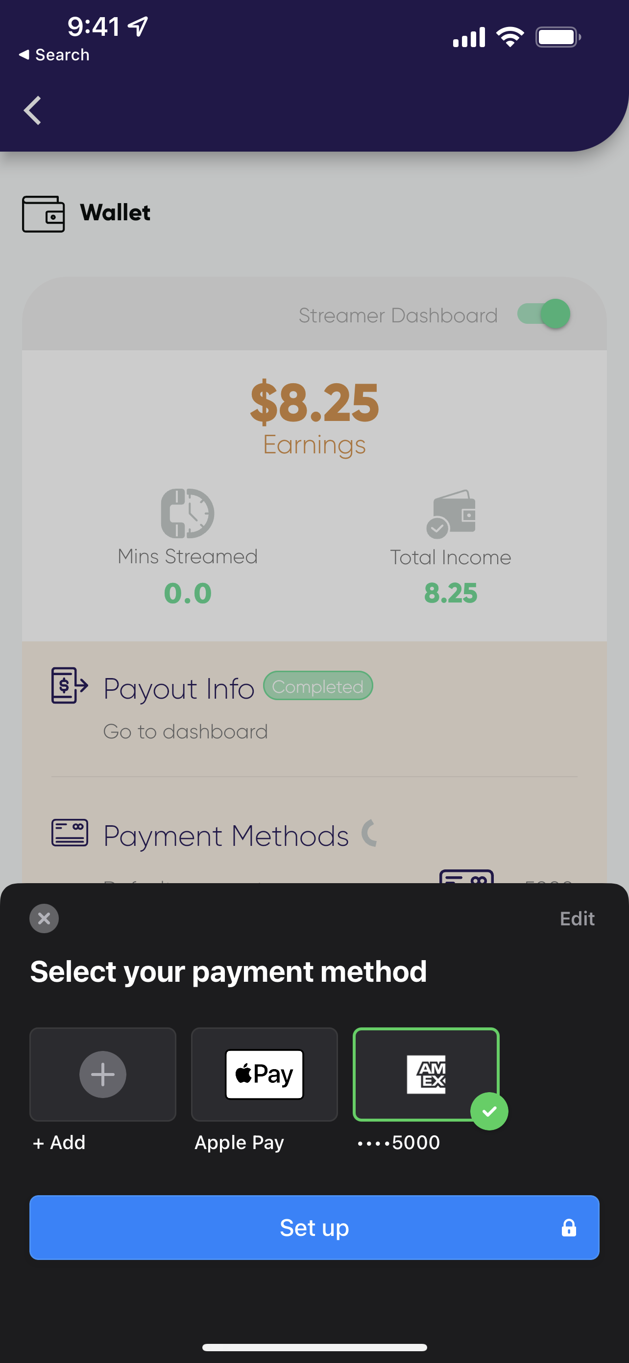 Default payment setup shows "Pay" rather than "Setup" for Apple Pay or Google Pay · Issue #636 ...