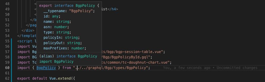 Import Typescript File With Alias In Path Into Vue Component 