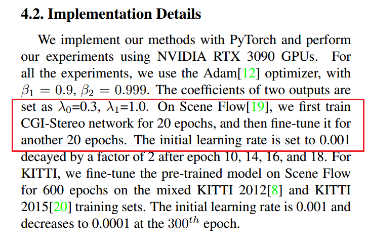 Thank you for your contribution. Can you explain what it means to fine-tune the other 20 epochs ...