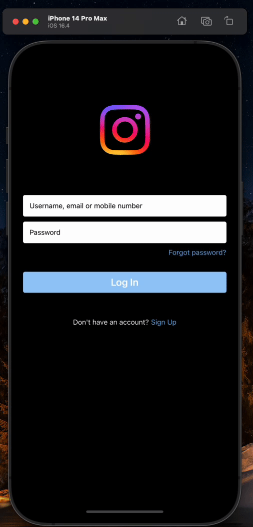 GitHub - garretthanberg/Instagram-Clone: Responsive Instagram Clone developed with React Native ...