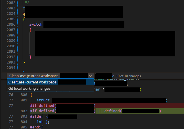 SCM: Gutter diff provider selection when multiple providers available · Issue #196759 ...