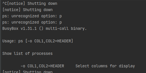ps: unrecognized option: p · Issue #130 · wodby/php · GitHub