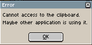 Clipboard error messages appear en masse if ASEprite is left running ...