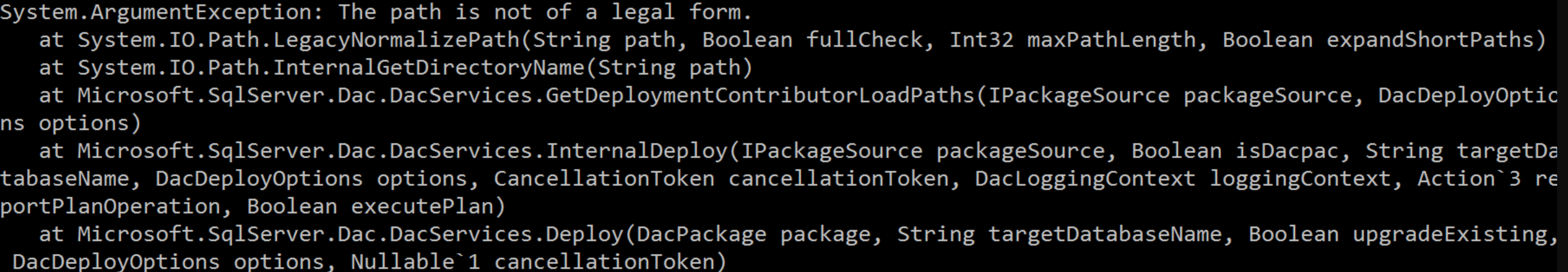 Extensions discovery issue in DacPac's DacServices.Deploy() · Issue ... Extensions discovery issue in DacPac's DacServices.Deploy() · Issue ...